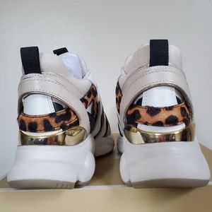 MICHAEL Michael Kors | Shoes | Michael Kors 8m Leopard Print Trainer ...